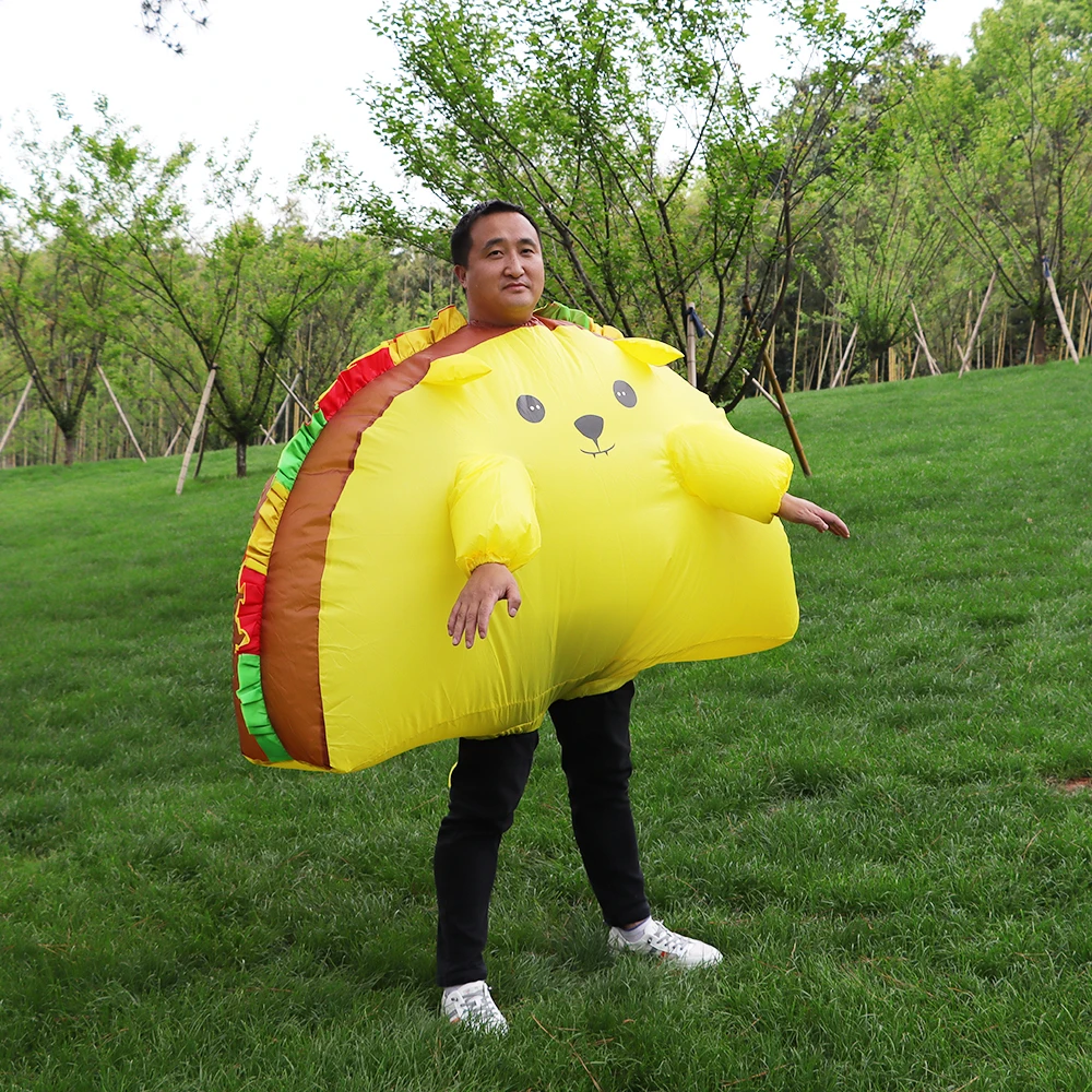 Disfraz inflable para adultos y niños, mascota de fantasía, animación ...