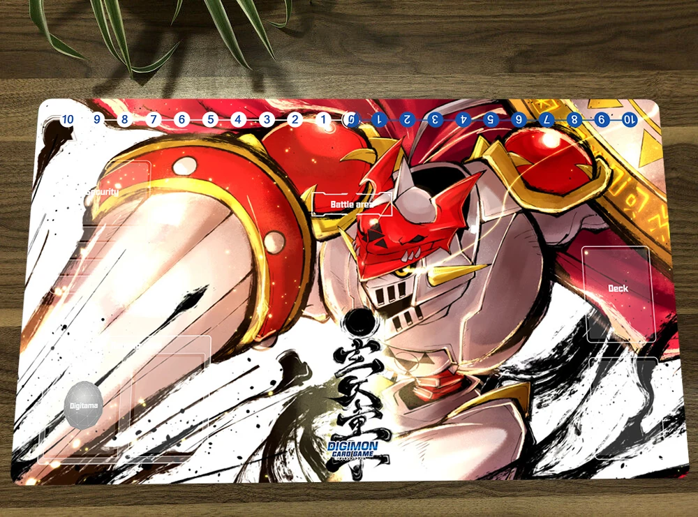 Digimon-Duel-Playmat-Galantmon-TCG-alfombrilla-de-juego-de-cartas ...