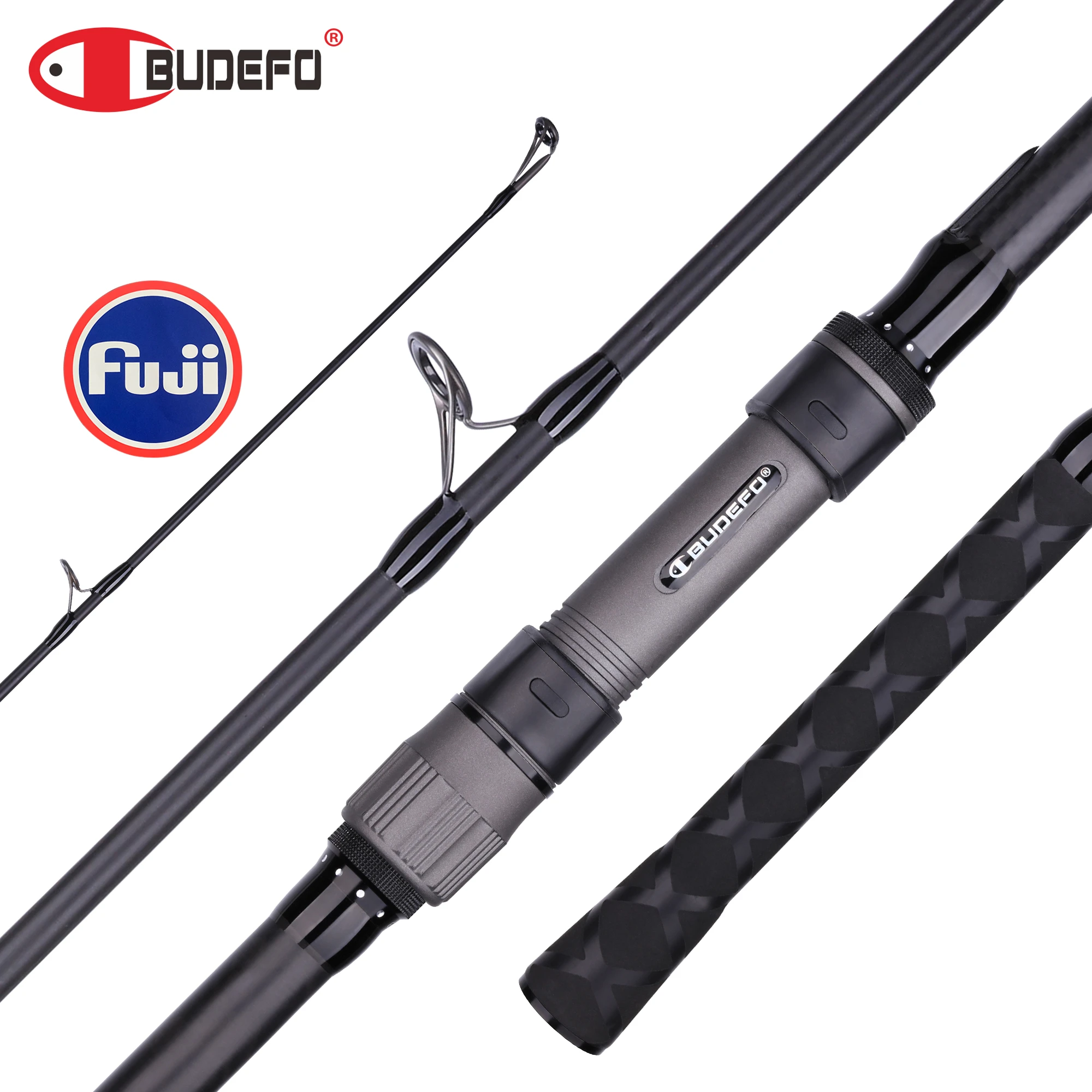 Budefo Custommatt Carp Fishing Rod 3.75lb3.0/3.6/3.9m Carbon Spinning ...