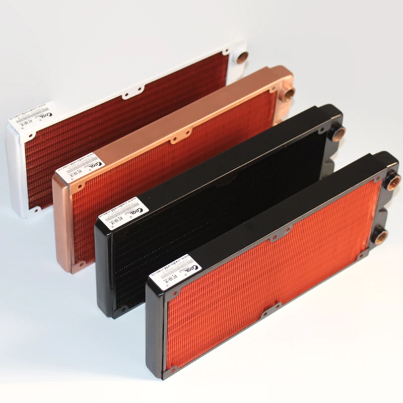 Ke Ruiwo Katyusha Series 240mm Full Red Copper Radiator Water Cooling ...