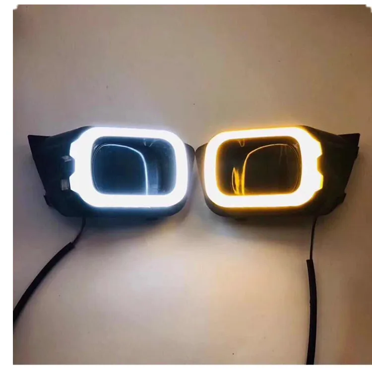 2018 2019 RANGER pickup Newest design LED fog lamp cover Daytime ...