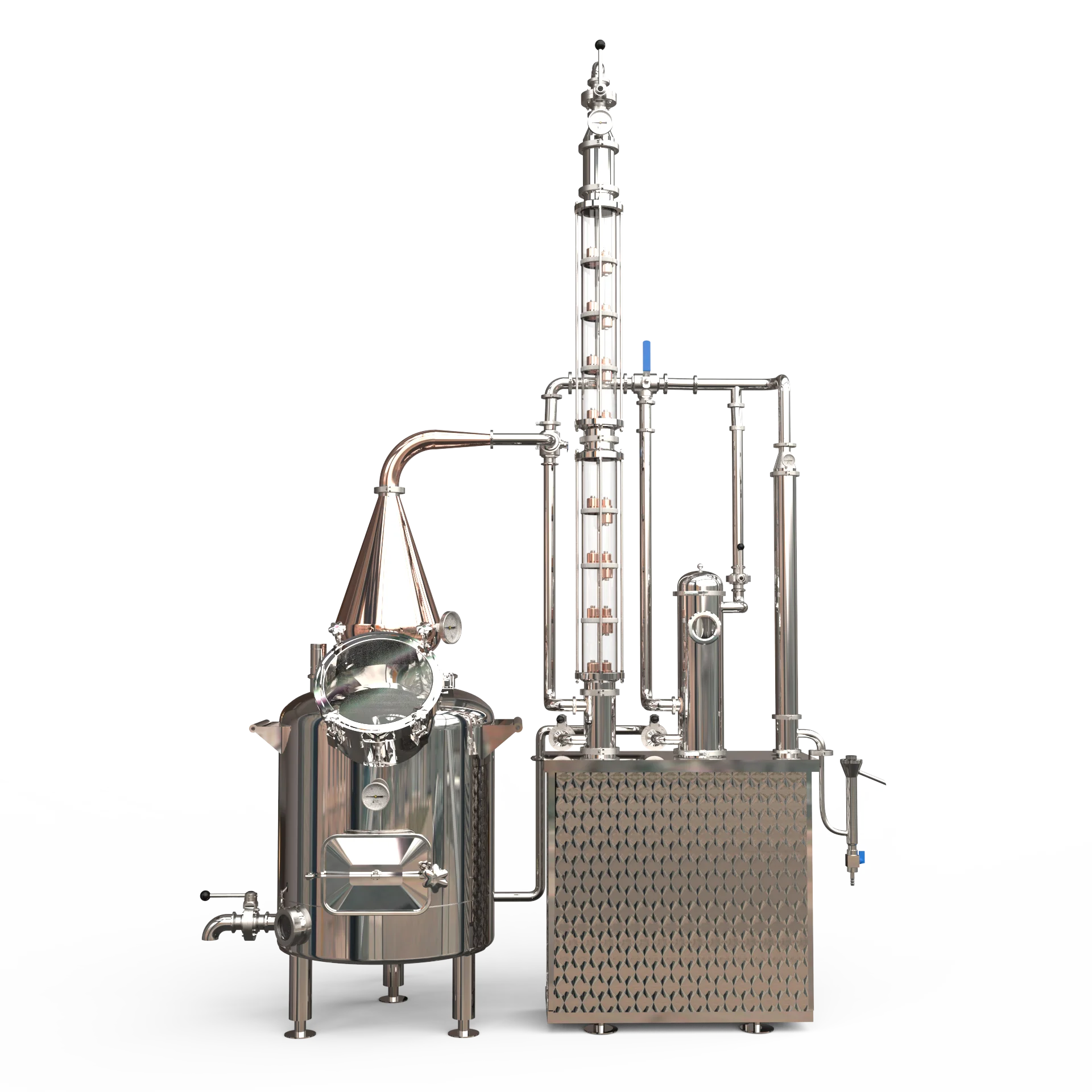 HOOLOO 120L Gourd Distillation Commercial Distiller Whiskey Brewer ...