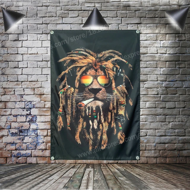 Reggae Flag Lion