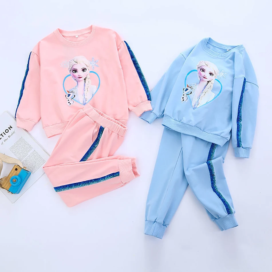 Disney Frozen Kids Tracksuit Girls Clothes | Childrens Clothing Frozen ...