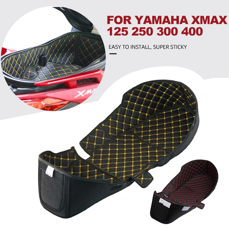 For-Yamaha-XMAX-300-400-X-MAX-125-250-XMAX300-Motorcycle-Seat-Storage ...