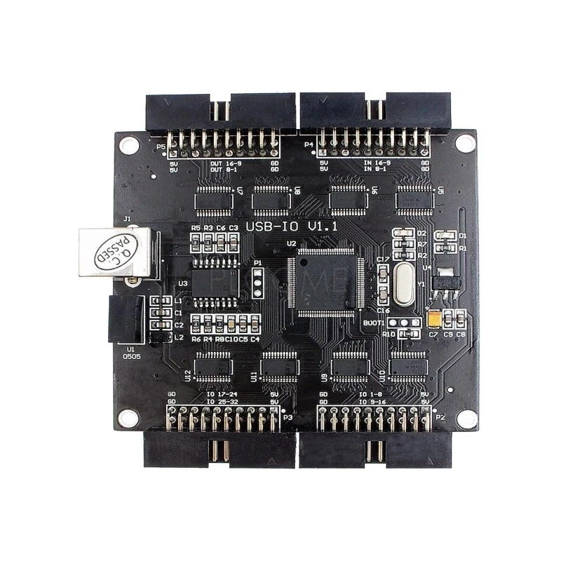 64 Channels Usb Io Daq Data Acquisition Module 16 0-5v Digital Input ...