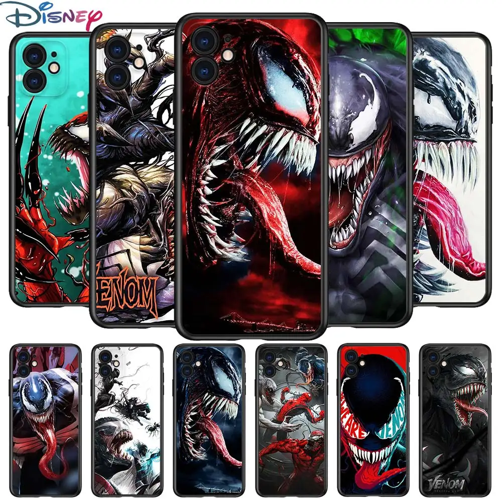 Venom Marvel Cool For Apple Iphone 12 Pro Max Mini 11 Pro Xs Max X Xr ...