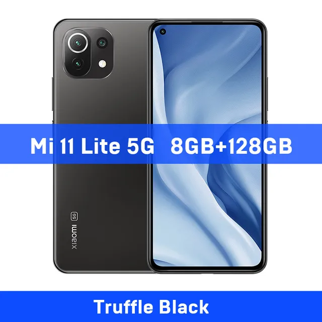 Global Version Mi 11 Lite 5G smartphone Snapdragon 780G Octa Core 8GB RAM 128GB ROM 6.55”FHD ...