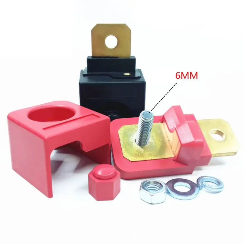 2-Pcs-Connectors-Terminals-True-Copper-300A-Binding-Post-Inverter ...