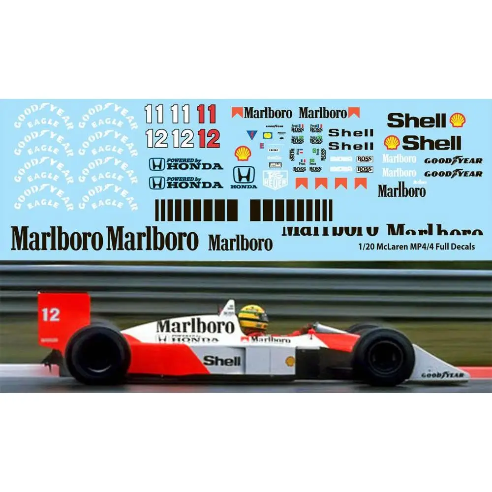 Shell Formula One Decals