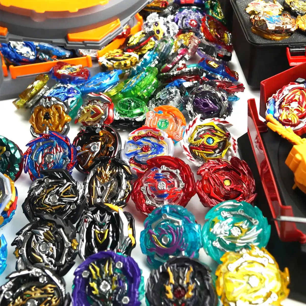 Beyblades Burst Turbo Spinning Top Plastic Bey Blade 4D Set Battle ...