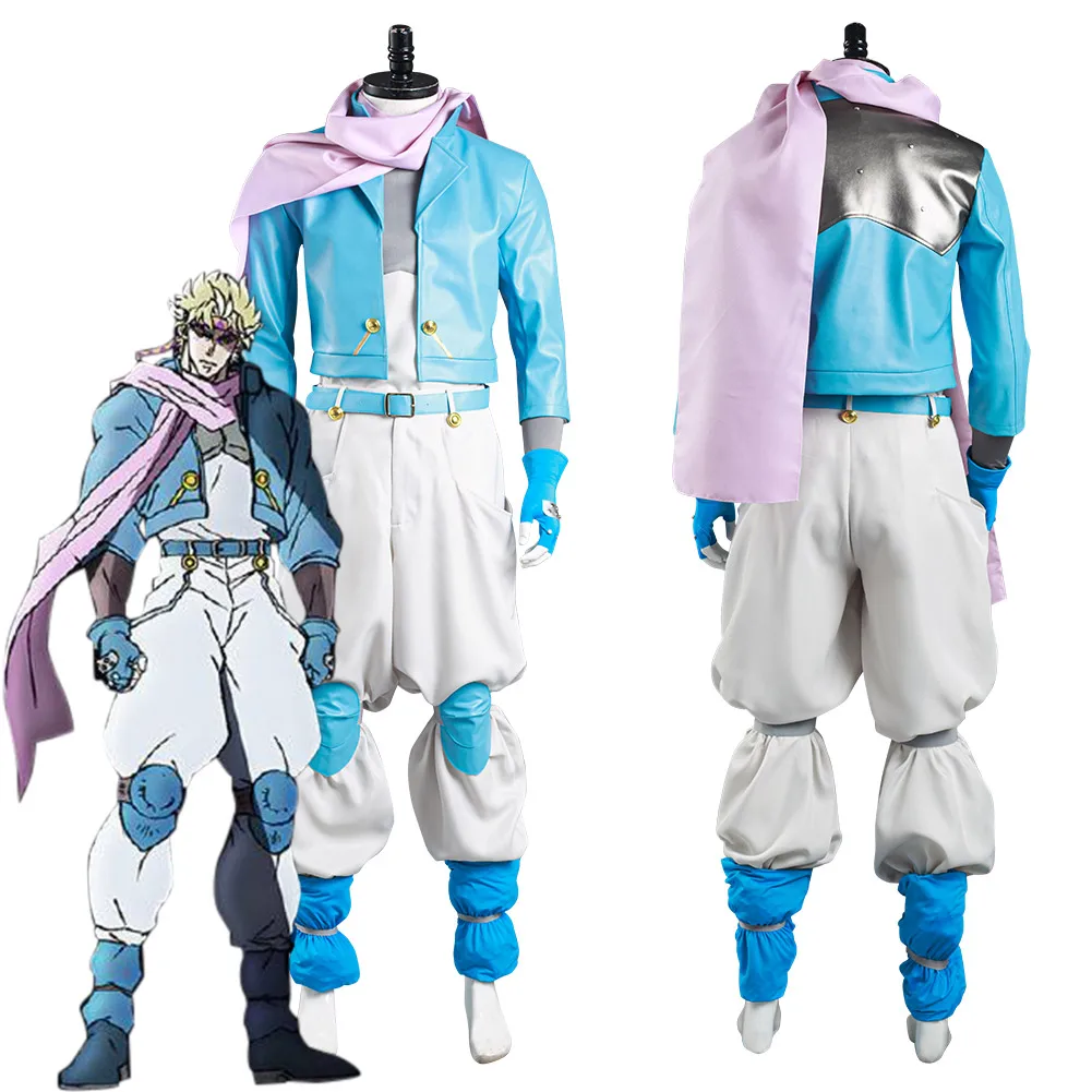 Anime JoJo‘s Bizarre Adventure Caesar Anthonio Zeppeli Cosplay Costume ...
