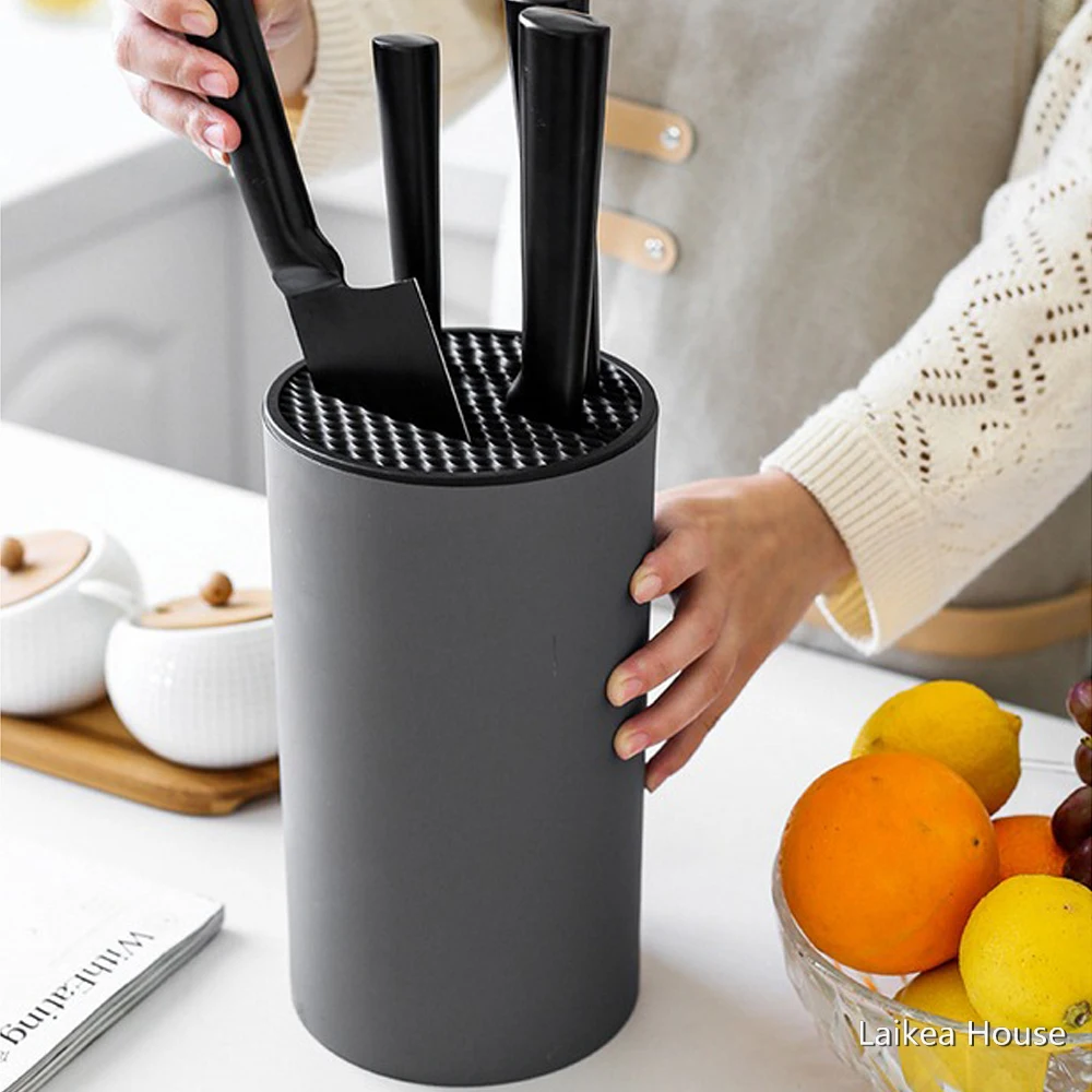 Kitchen-Knife-Stand-Holder-Multi-functional-Inserted-Storage-Chef ...