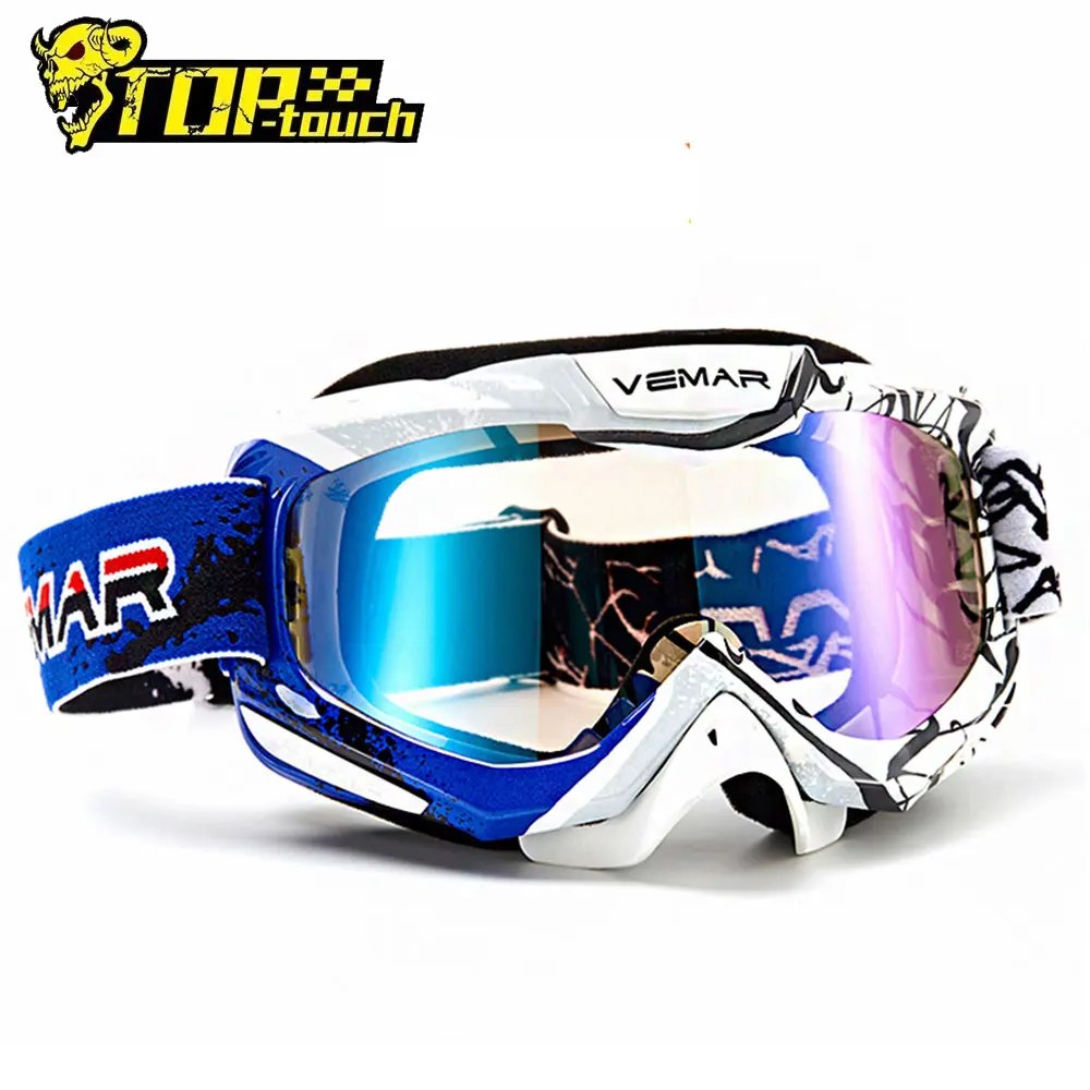 VEMAR รถจักรยานยนต์ Off Road Goggles สกี Motocross แว่นตา Anti Fog ...