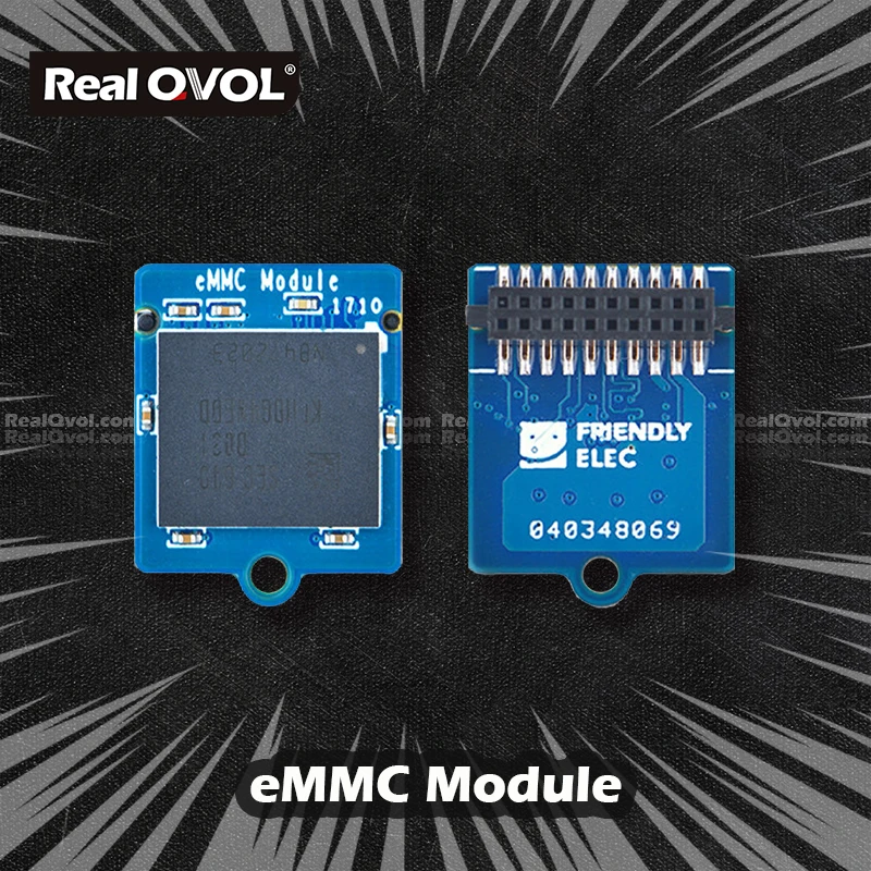RealQvol FriendlyELEC EMMC Module 8GB/16GB/32GB/64GB Hi quality Support ...