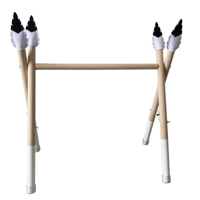 Nordic Style Baby Play Gym Wooden Baby Gym Activity Sensory Develop ...