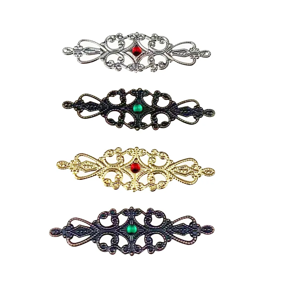 20-pieces-lot-20-65mm-Metal-Filigree-Flower-Wrap-Connector-Jewelry-DIY ...