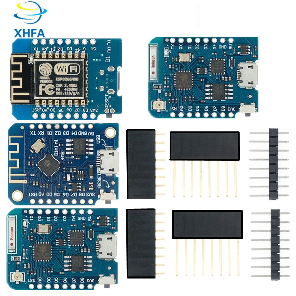 Carte de développement WIFI D1 Mini ESP8266 ESP 12 ESP 12F CH340G V2 ...
