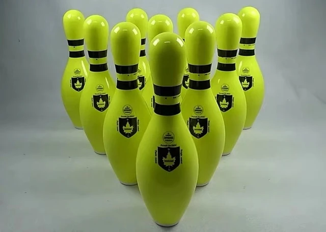 Green Bowling Pins