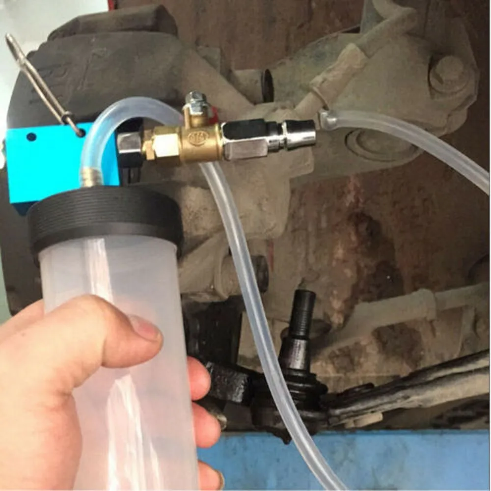Brake Fluid Kit, Car Brake Fluid Bleeder Oil Replacement Tools Emptying ...