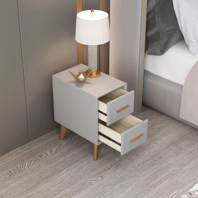 Bedside Table Modern Minimalist Ultra narrow Light Luxury Simple Free ...