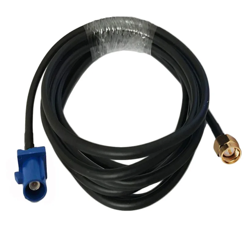 LMR195 Fakra C male to SMA male RF GPS Antenna Coaxial Extension Jumper ...