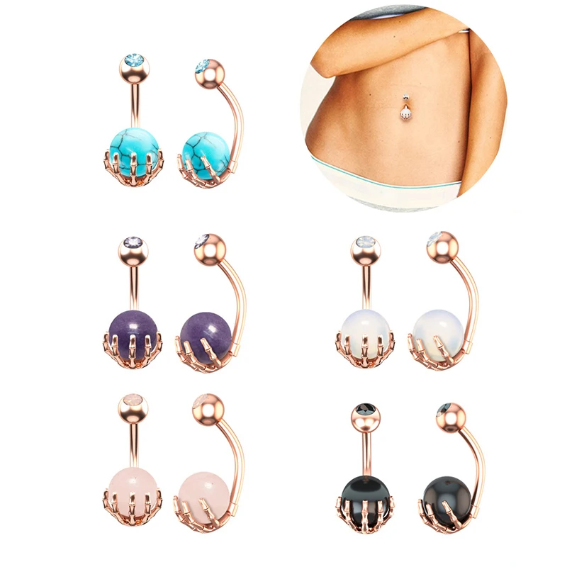 Bottom Belly Button Piercing Dangle