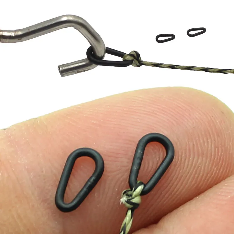 Quick Release Clip Carp Fishing Rig Rings / Quick Change Links - Tear ...