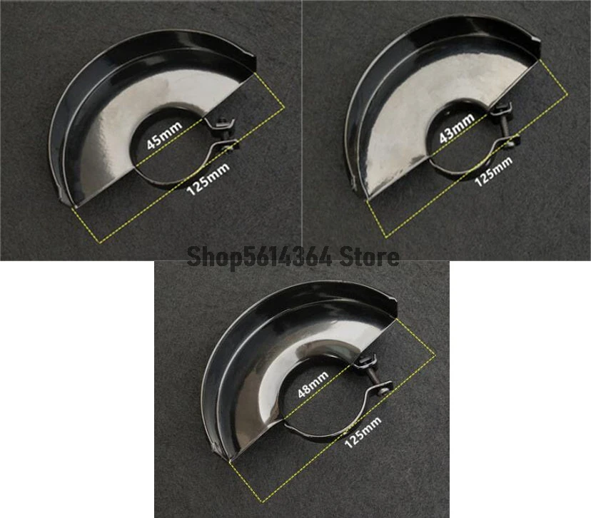 Metal 125mm Dia Wheel Safety Guard Protector Cover For Bosch Angle ...