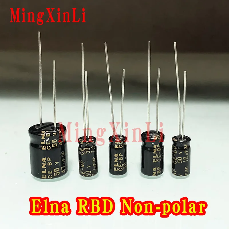 10pcs-new-ELNA-RBD-50V-1UF-2-2UF-3-3UF-4-7UF-10UF-22UF-47UF-BP.jpg