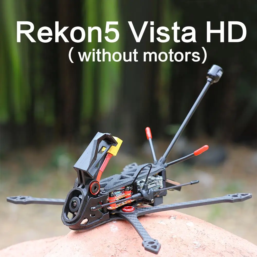HGLRC Rekonfpv Rekon5 LR 5" HD Caddx Nebula Pro BNF Frsky R9mm Without ...