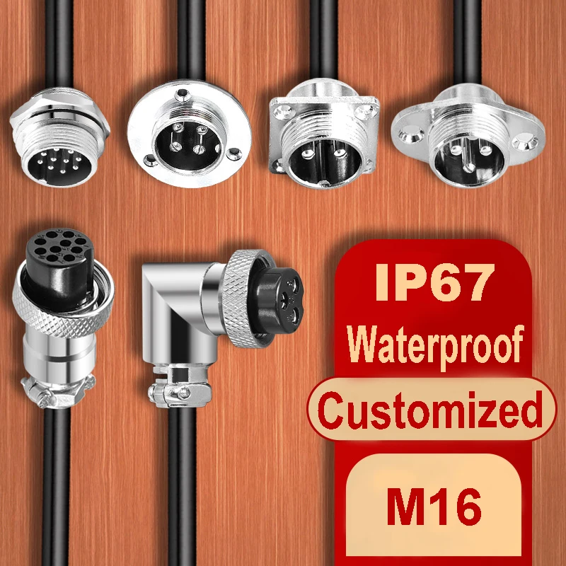 Extension-2m-Cable-Wire-2-Female-Plug-LED-Waterproof-Industrial ...