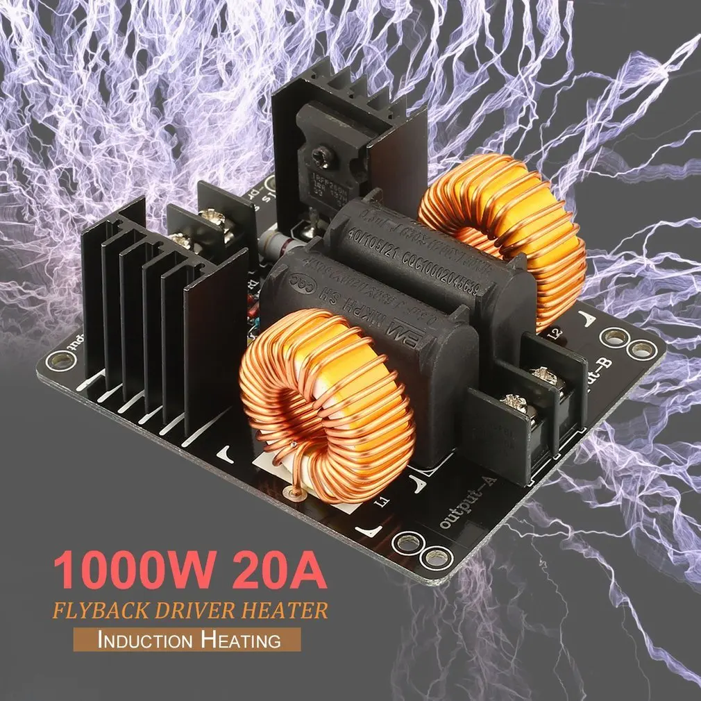 Portable And Durable 1000W 20A ZVS Low Voltage Induction Heating Coil ...