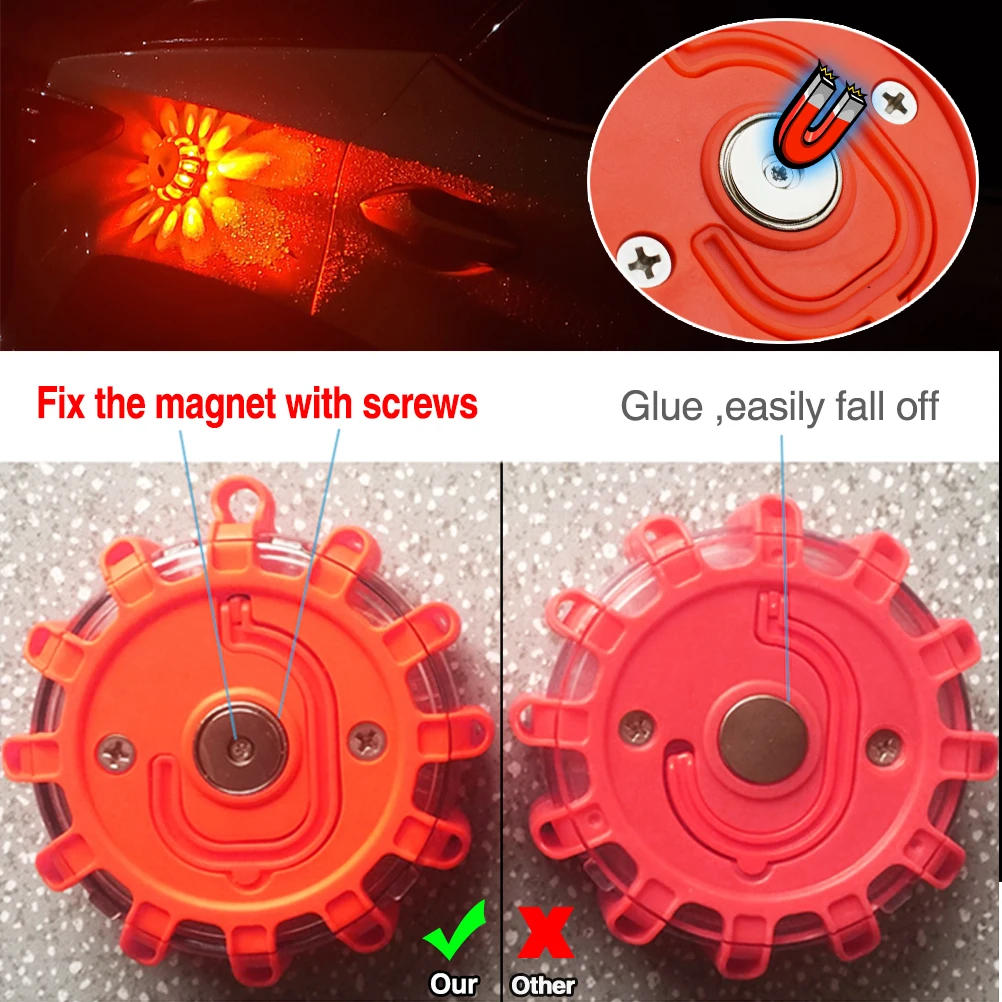 Emergency Flares Falling