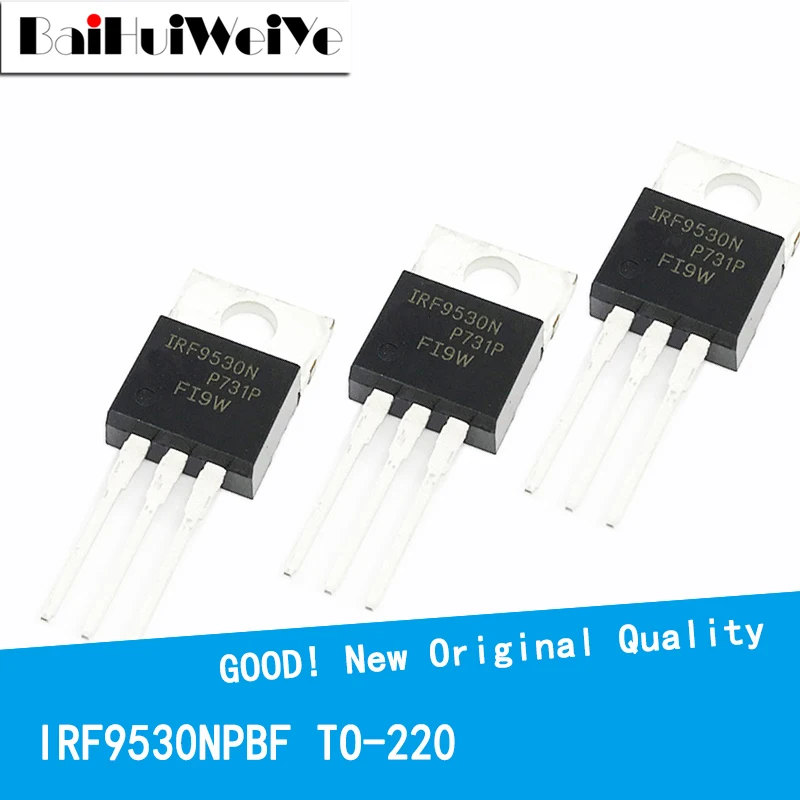10PCS-LOT-IRF9530NPBF-IRF9530-F9530-14A-100V-TO-220-New-and-Original-IC ...