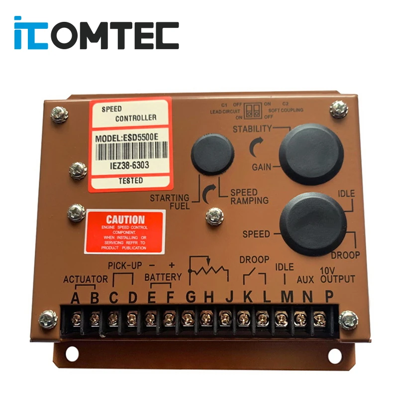 Diesel Generator Speed Control | Speed Control Unit Esd5500e ...