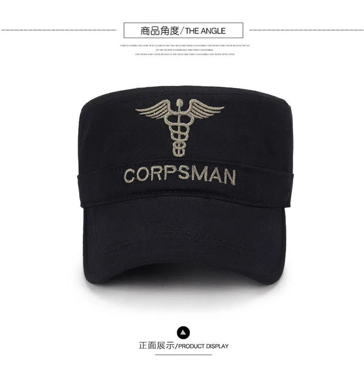 2019 Homens Mulheres ENFERMEIRO Militar Cadete Chapéus Gorras Cap ...
