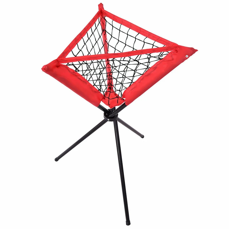 Portable Baseball Softball Batting Practice Tripod Stand Ball Holder ...