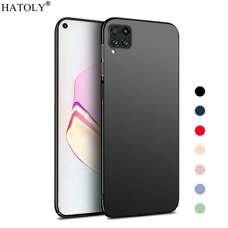 For Cover Huawei Nova 7i Case Ultra thin Smooth Hard PC Back Cover For ...