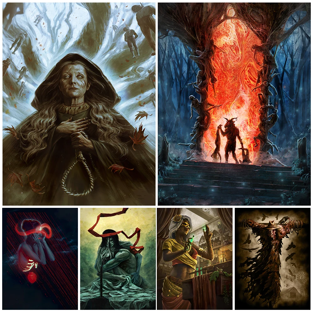 Dark Scarecrow Art