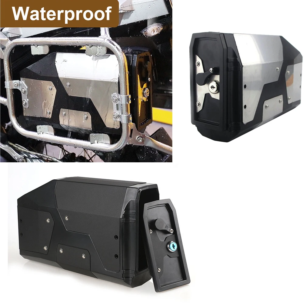 Motorcycle Tool Box Carrfan Aluminum - Left Side Bracket For BMW ...