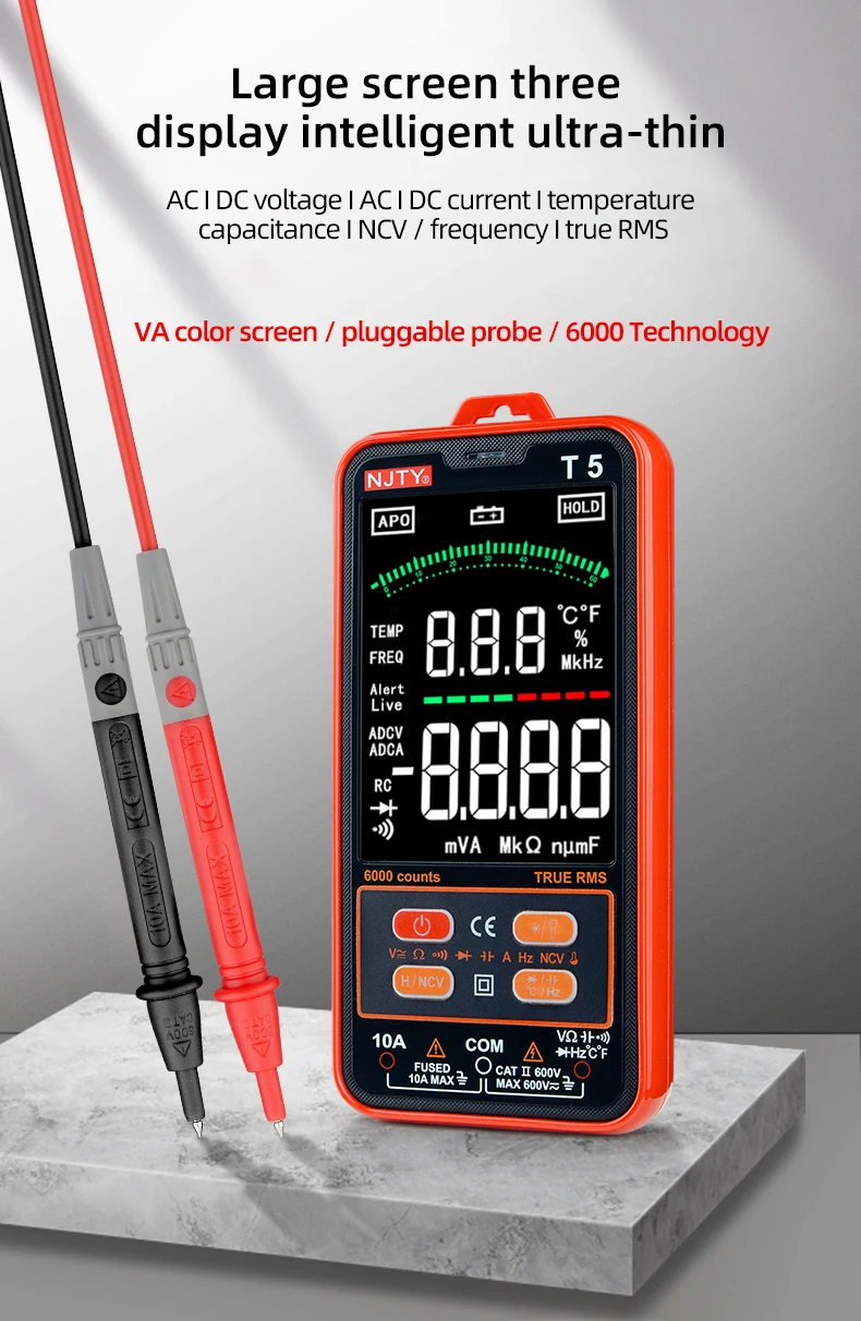 ELECTRICITE -MULTIMETRE, T5 R-original--Mini multimètre numérique ...