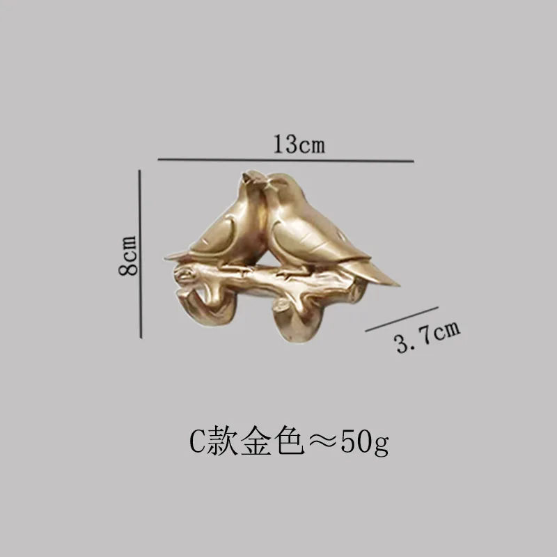 Полимерные крючки в виде птиц настенные украшения для спальни двери бесшовные крючки для