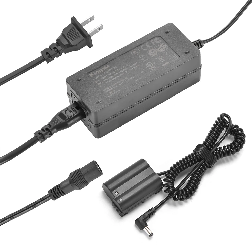 KingMa-EN-EL15-Dummy-Battery-AC-Power-Supply-Adapter-For-Nikon-Z5-Z6 ...