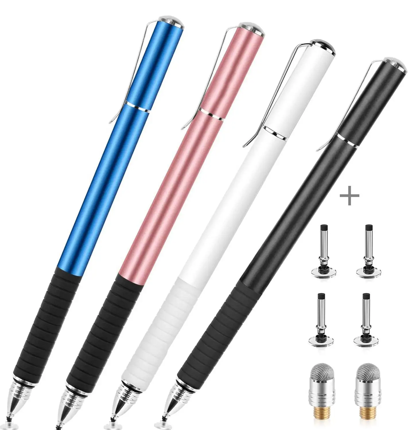 Fiber-Stylus-2-in-1-Disc-Stylus-Pen-Universal-Mesh-Fiber-Tip-Series ...