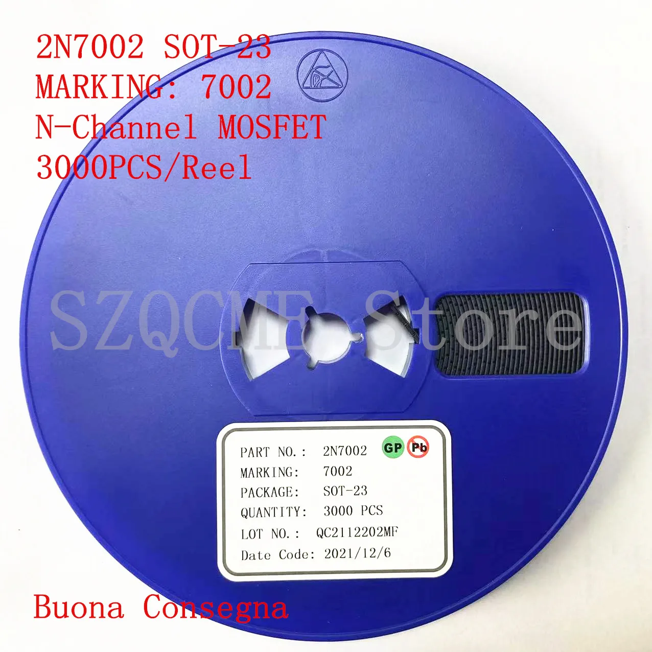 3000PCS-Reel-lot-2N7002-marking-7002-72K-702-N-MOS-N-Channel-MOSFET-SOT ...