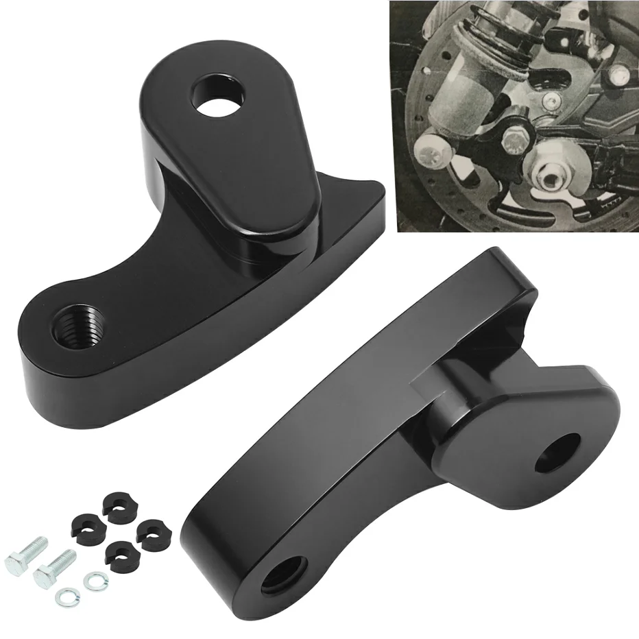 Motorcycle 1-3/16" Rear Shock Lowering Kit For 2008-2021 Harley Bagger ...