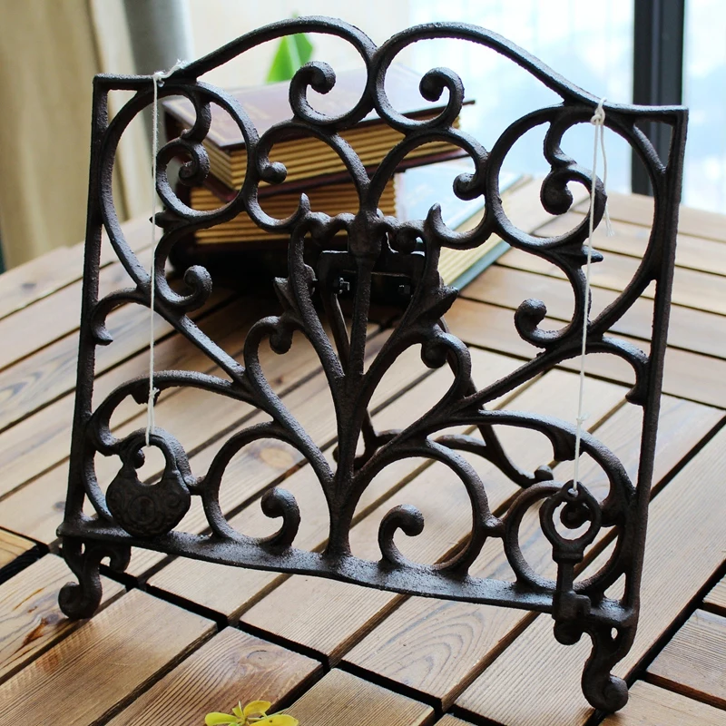 Wrought Iron Cookbook Holder