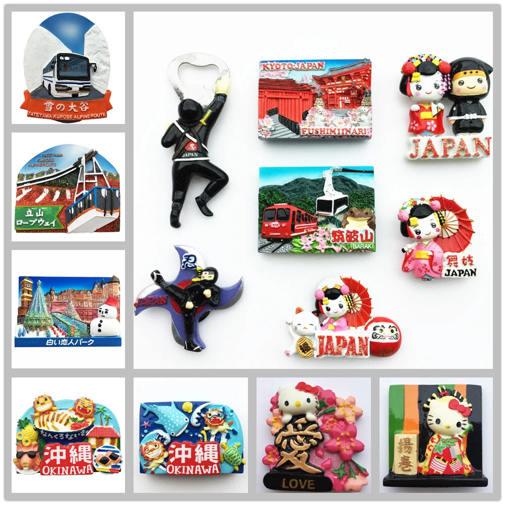 Japan Souvenirs Fridge Magnets | Japan Refrigerator Magnets | Souvenir ...