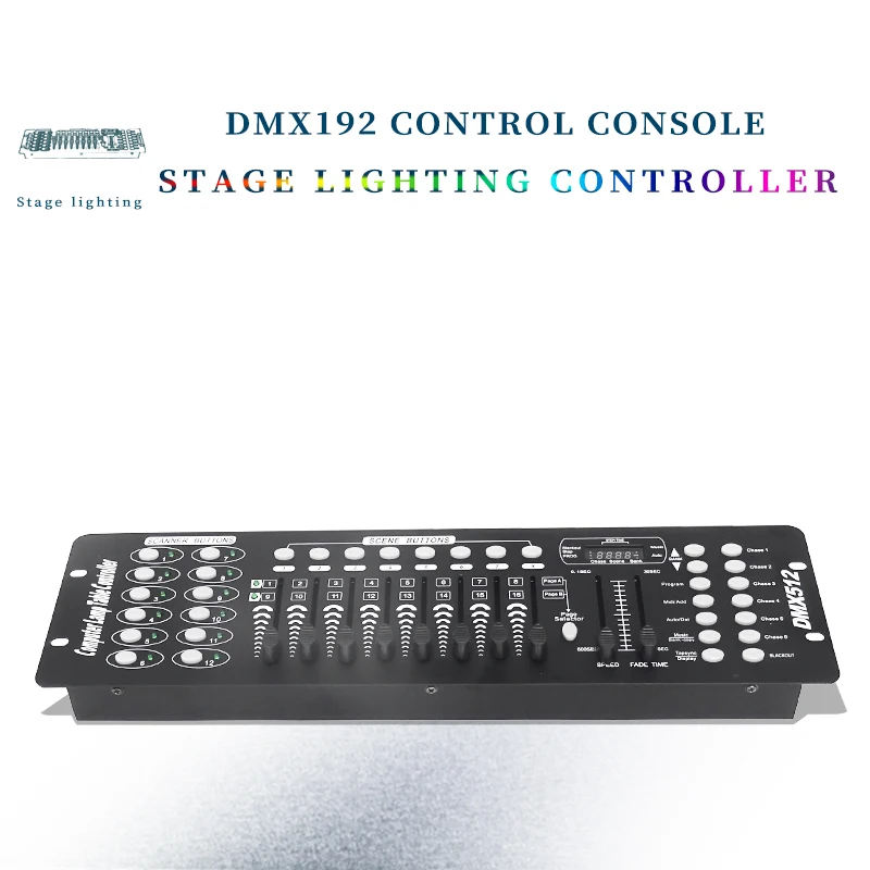 Hot sale International standard DMX 192 controller controller moving head beam light console DJ ...